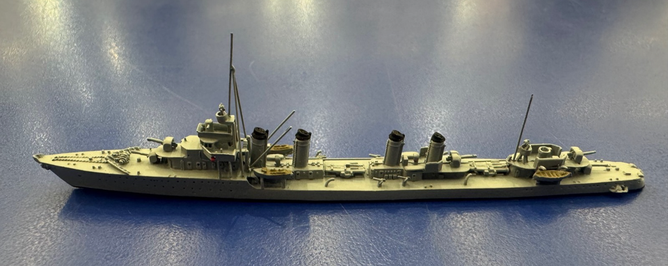 NEPTUN #1462 France Destroyer Guepard Metal Ship Model 1/1250 Scale ...