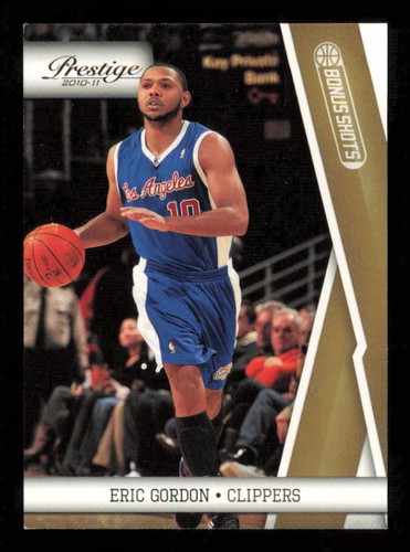 2010-11 Prestige Bonus Shots Gold #48 Eric Gordon #'d 41/249 CLIPPERS NM-MT | eBay
