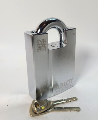 Abloy 362 PL362T PROTEC2 High Security Padlock Lock Motorcycle Chains ...