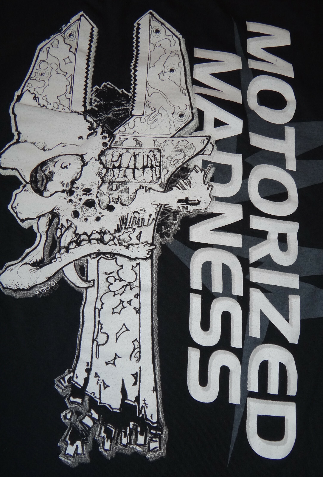 Motorized Madness Knuckle Buster Long Sleeve T-shirt … - Gem