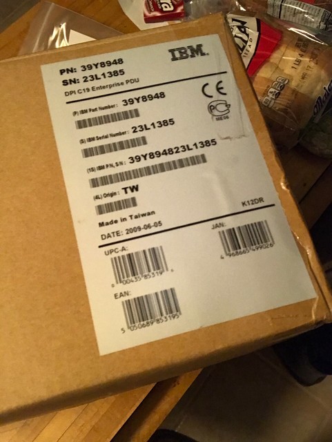 IBM DPI C19 Enterprise PDU Power Distribution Unit 9306-RTP 39Y8948 ...