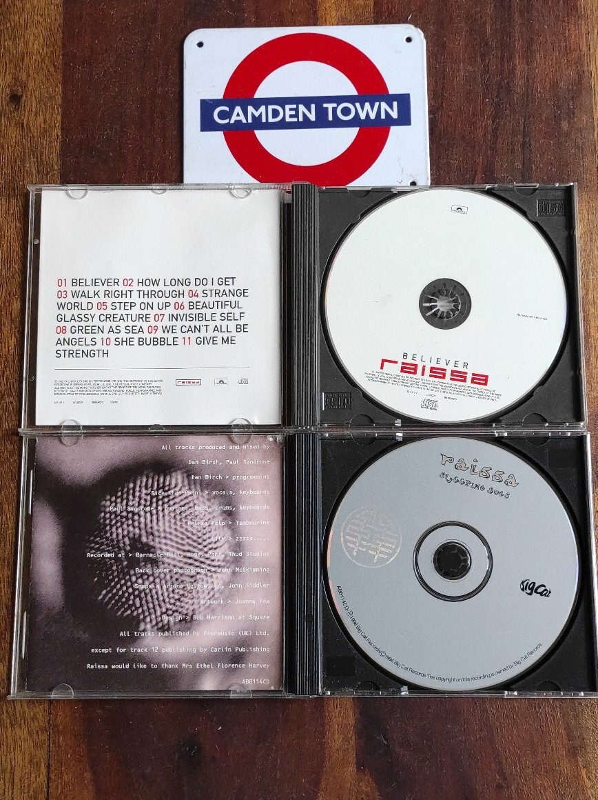 Raïssa - Sleeping Bugs + Believer CD Super | eBay