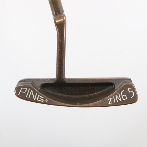Ping Zing 5 Beryllium Copper Putter 34 Inches Steel Shaft Right-Handed C-145875 | eBay