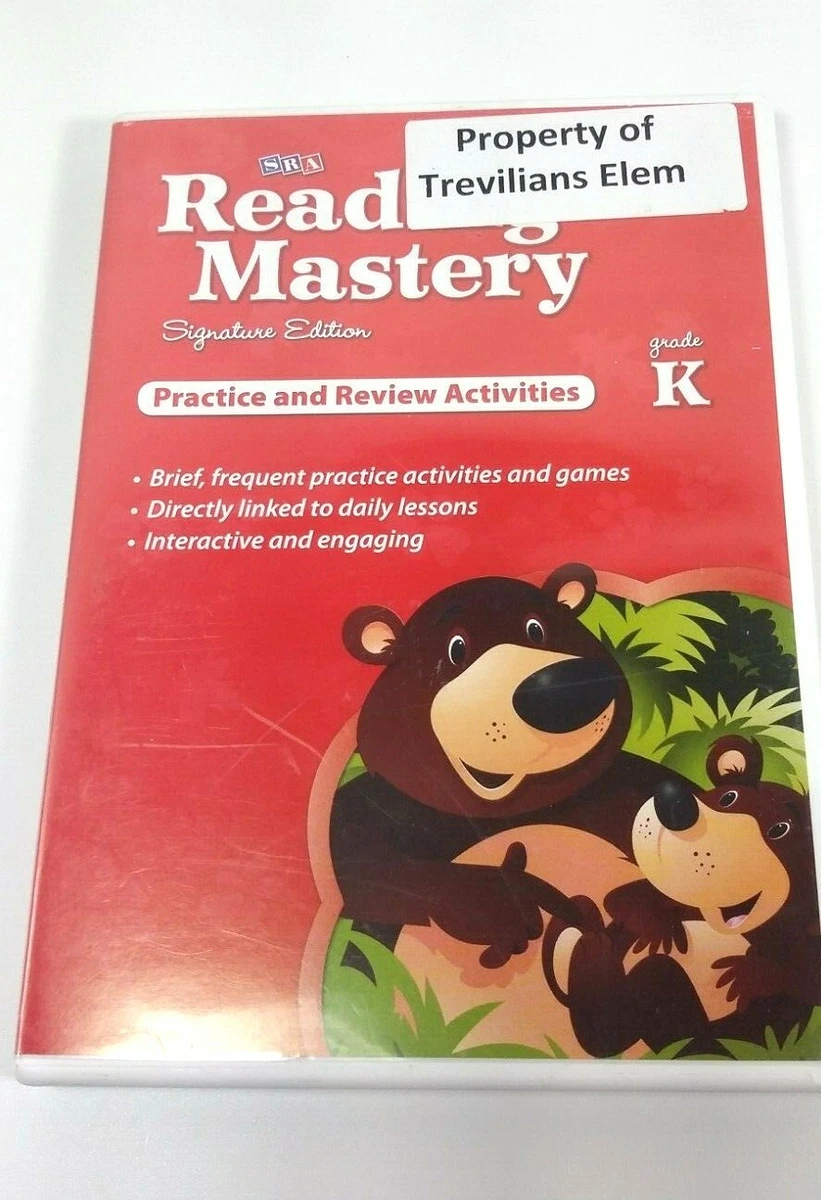 Sra Reading Mastery Kits