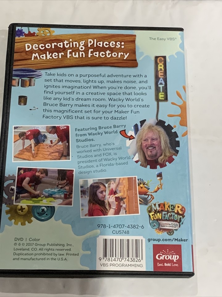 Decorating Places: Maker Fun Factory DVD | eBay