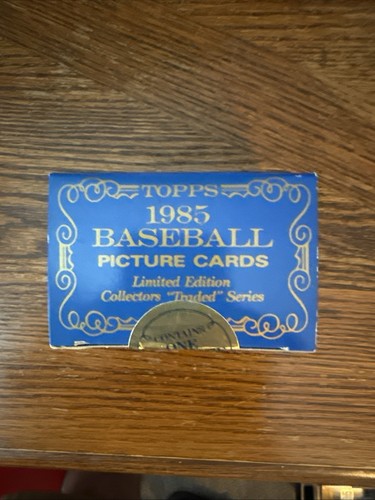 1985 Topps Tiffany Traded Complete Set Factory Sealed -- EXCELLENT ...