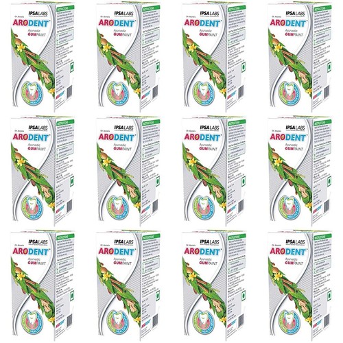 Arodent Ayuverdic Gum Paint For Teeth, Swollen, Spongy & Bleeding Gums ...