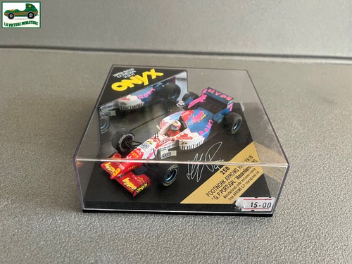 Voiture miniature F1 Onyx 258 Footwork Arrows Hart FA16 Signée Papis au ...