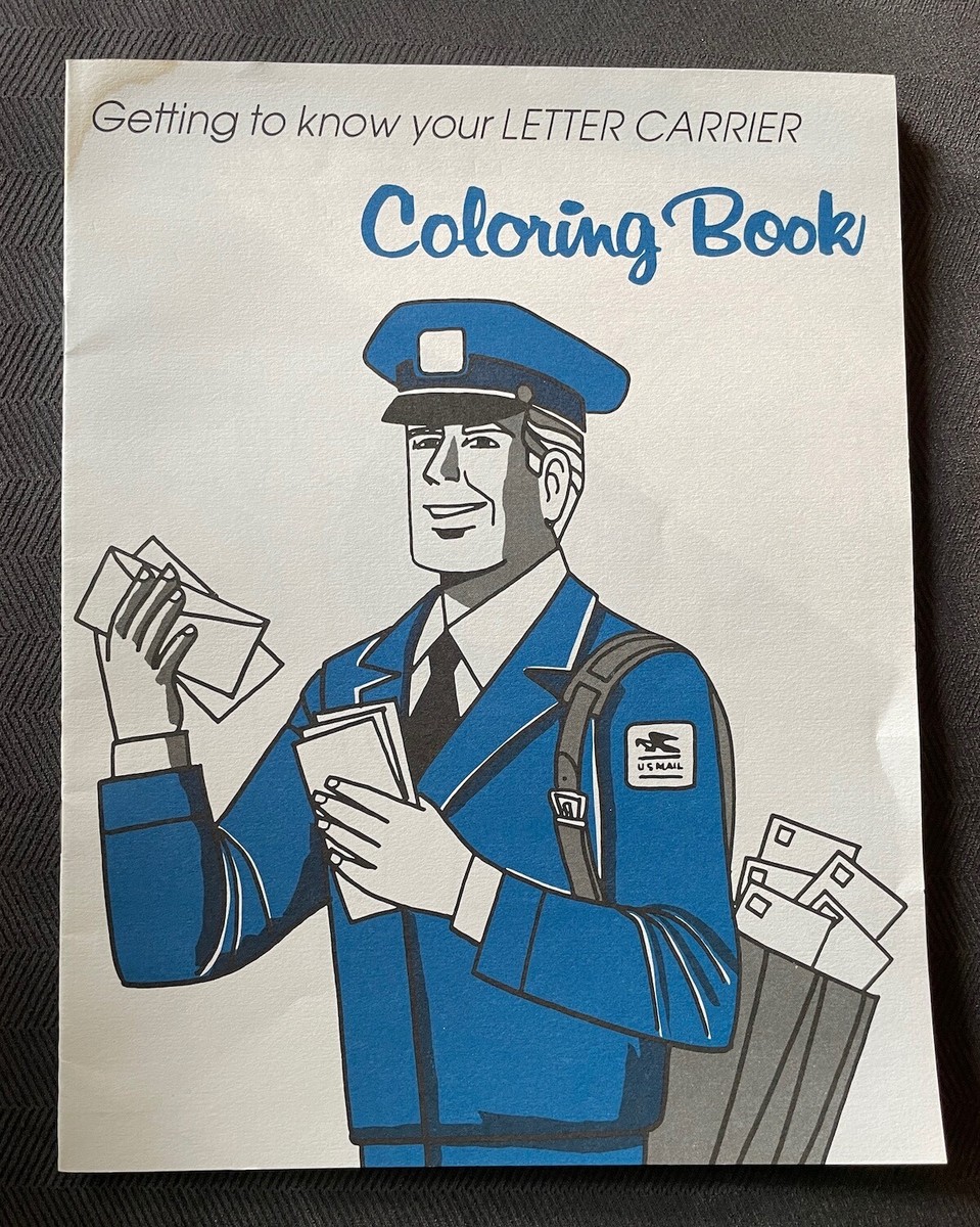 Post Office Mailbox Coloring Pages