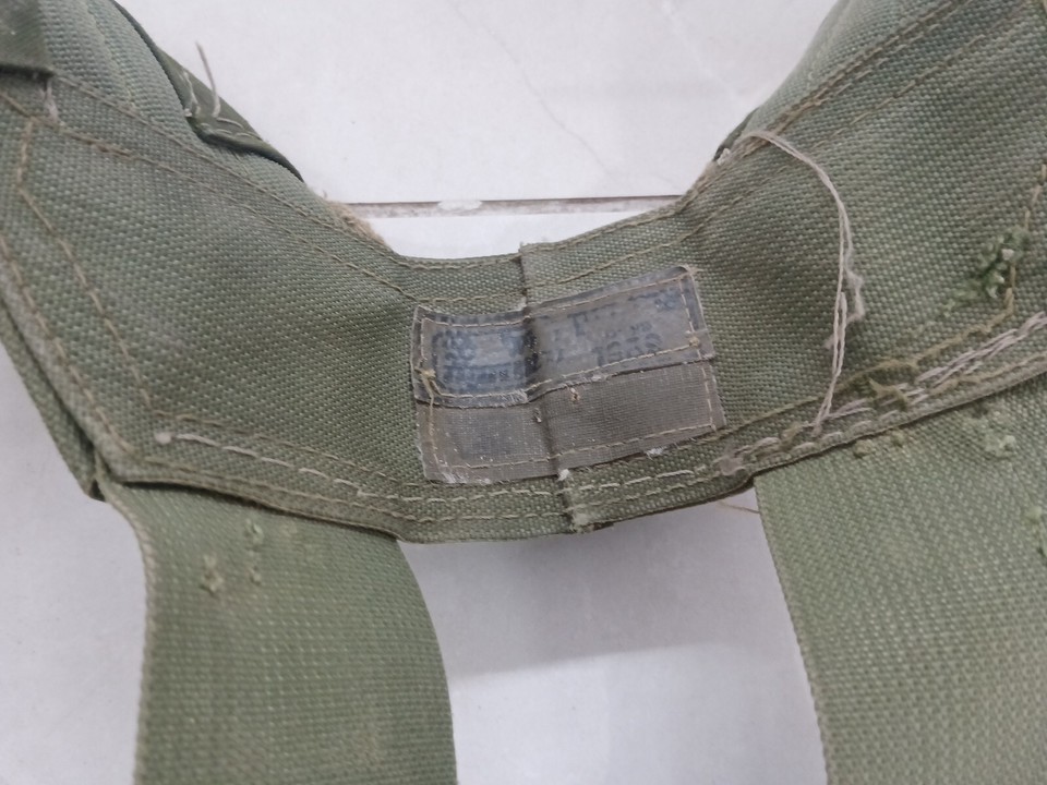 Idf Zahal Ephod Vest Web Harness 1989 Paramedic Combat Israeli Army ...