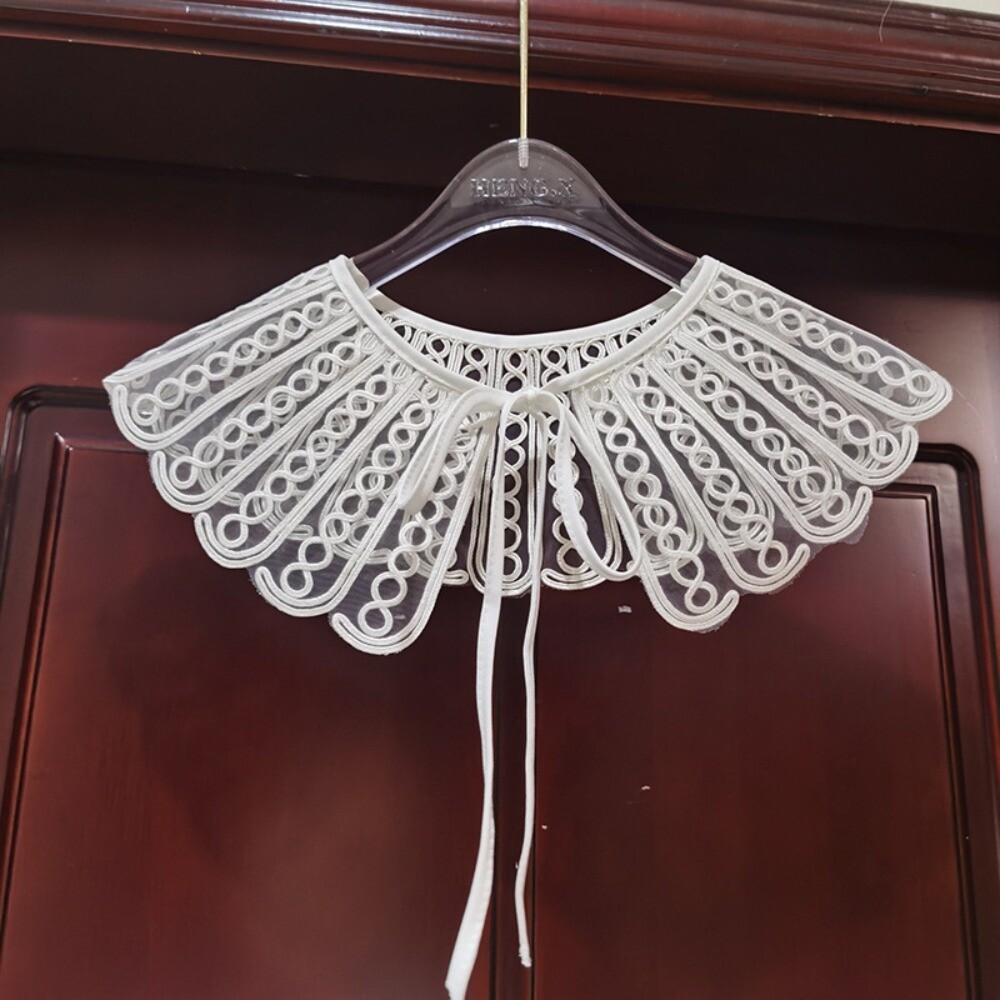 Lace Up Shawl Detachable Shirt Clothing Accessories Cloak Fake False ...