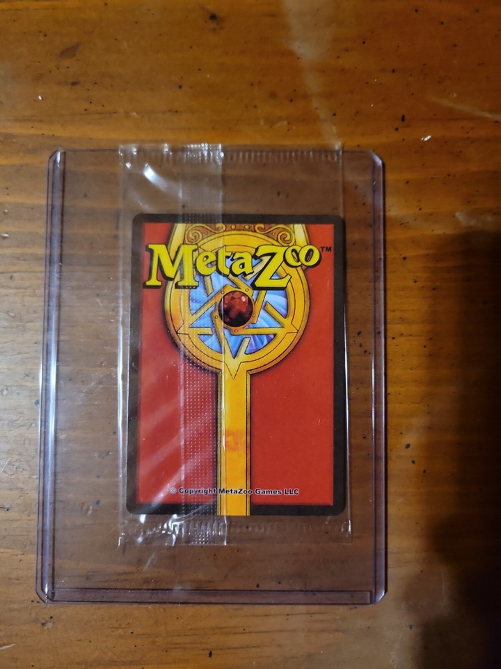 Metazoo Jersey Devil "Damaged / Chipped" Purple Token 48/100 Promo Card ...