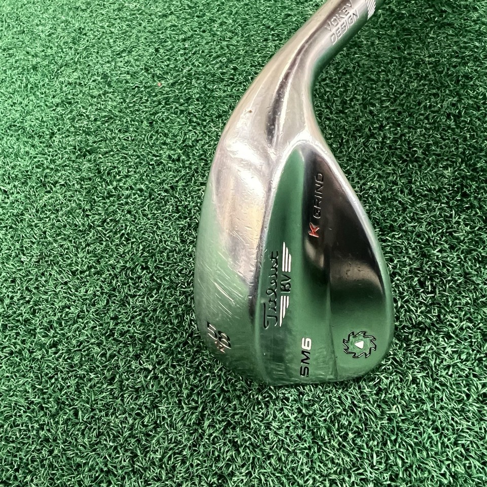 Titleist Vokey SM6 Tour Chrome Wedge 58°-12 K-Grind Wedge Men's Right ...