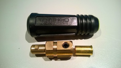 Male Welding cable connector Dinse plug 10-25, 35-50, 50-70 | eBay ...