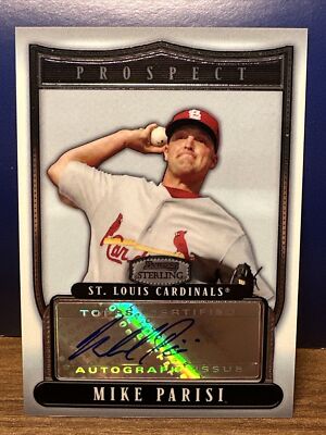 2007 Bowman Sterling Prospect Mike Parisi AUTO RC #BSP-MP St Louis ...