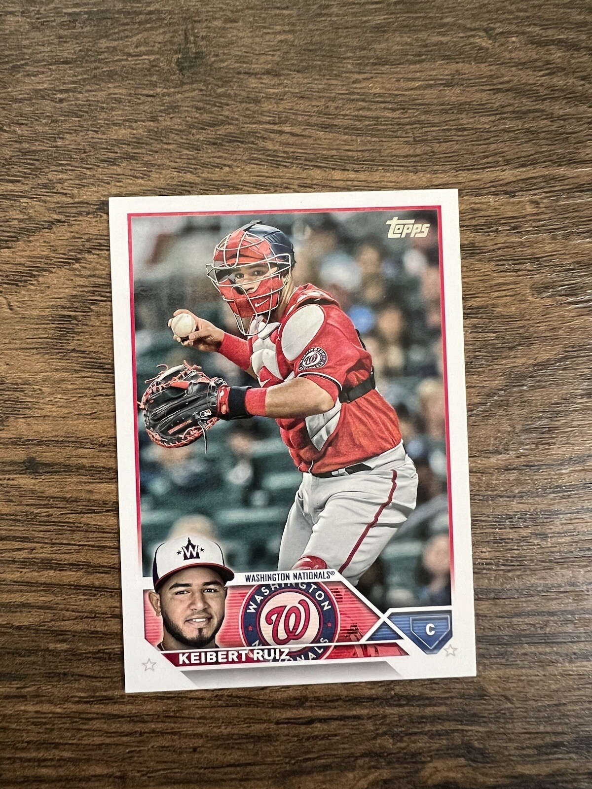 2023 Topps Series 1 KEIBERT RUIZ Baseball Card #130 Washington ...