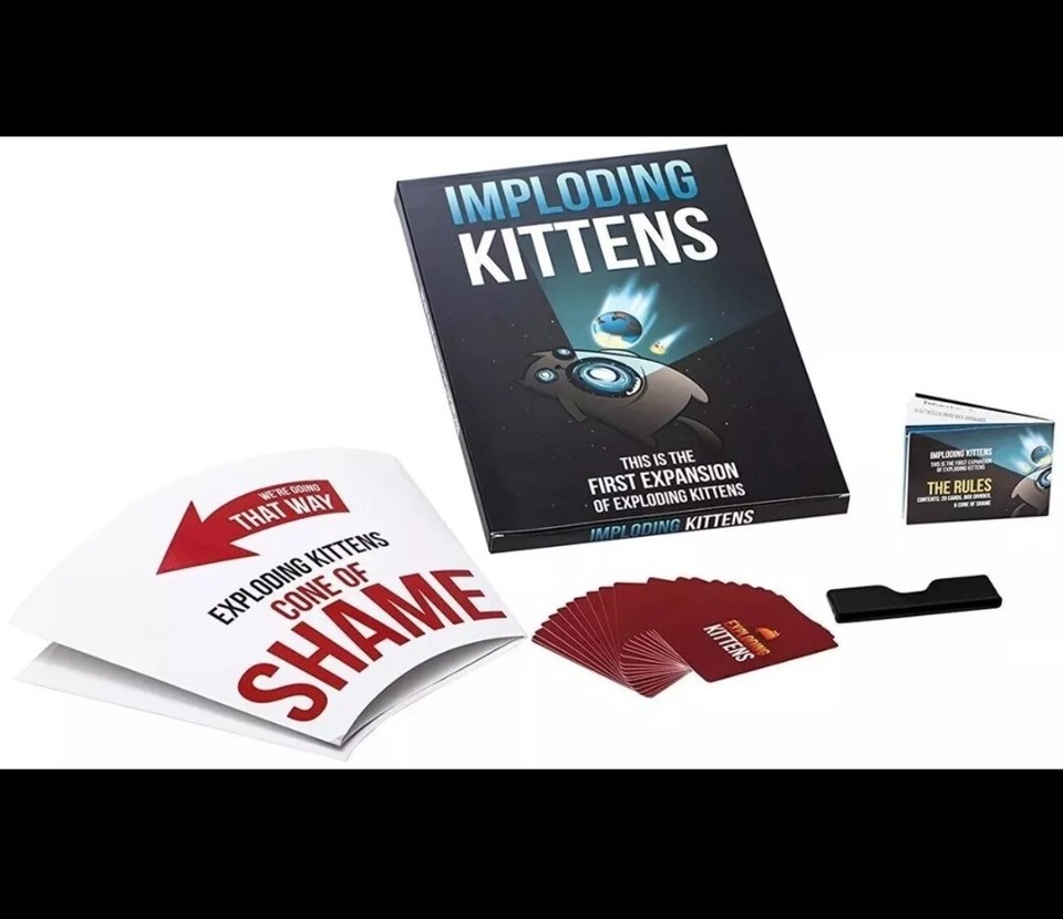 Imploding Kittens Exploding Kittens Card Expansion Pack - New | eBay