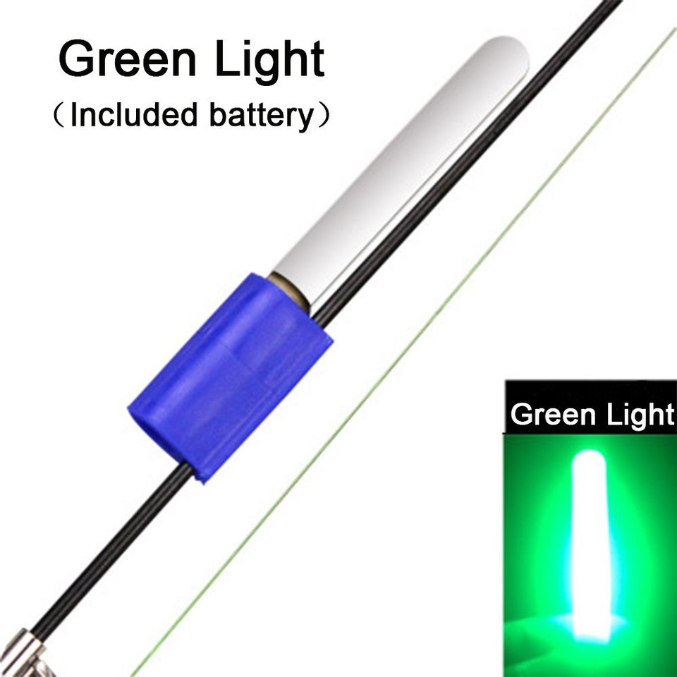 Float Dark Glow Stick Fishing Rod Tip Lightstick Fluorescent Light Bite ...