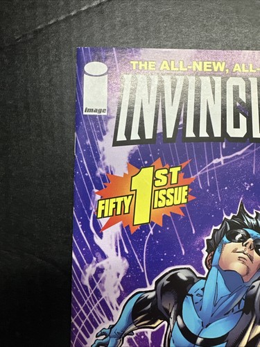 2008 Image Comics Invincible 51 1st Kid Omni Man NEW Costume Jim Lee ...