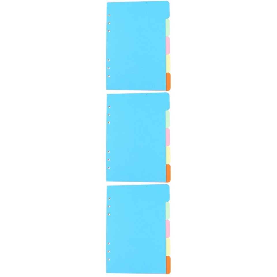 15 Pcs Refill Paper School Binder Dividers Notebook Paper Dividers ...