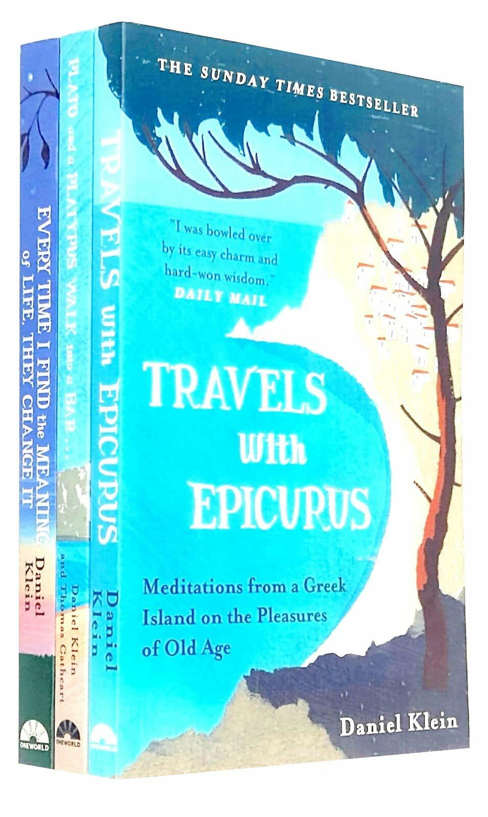 Daniel Klein 3 Books Collection Set Travels With Epicurus Plato Every ...