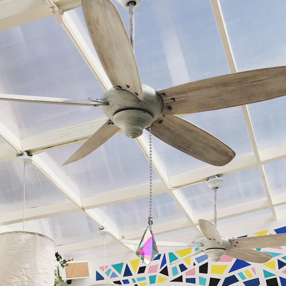 2 Pcs Fan Light Drawstring Pendant Guest Bedroom Decor Pendent | eBay