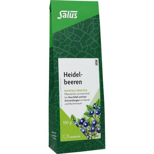 HEIDELBEEREN ARZNEITEE Myrtilli fructus Bio Salus, 100 g PZN 03424930 ...