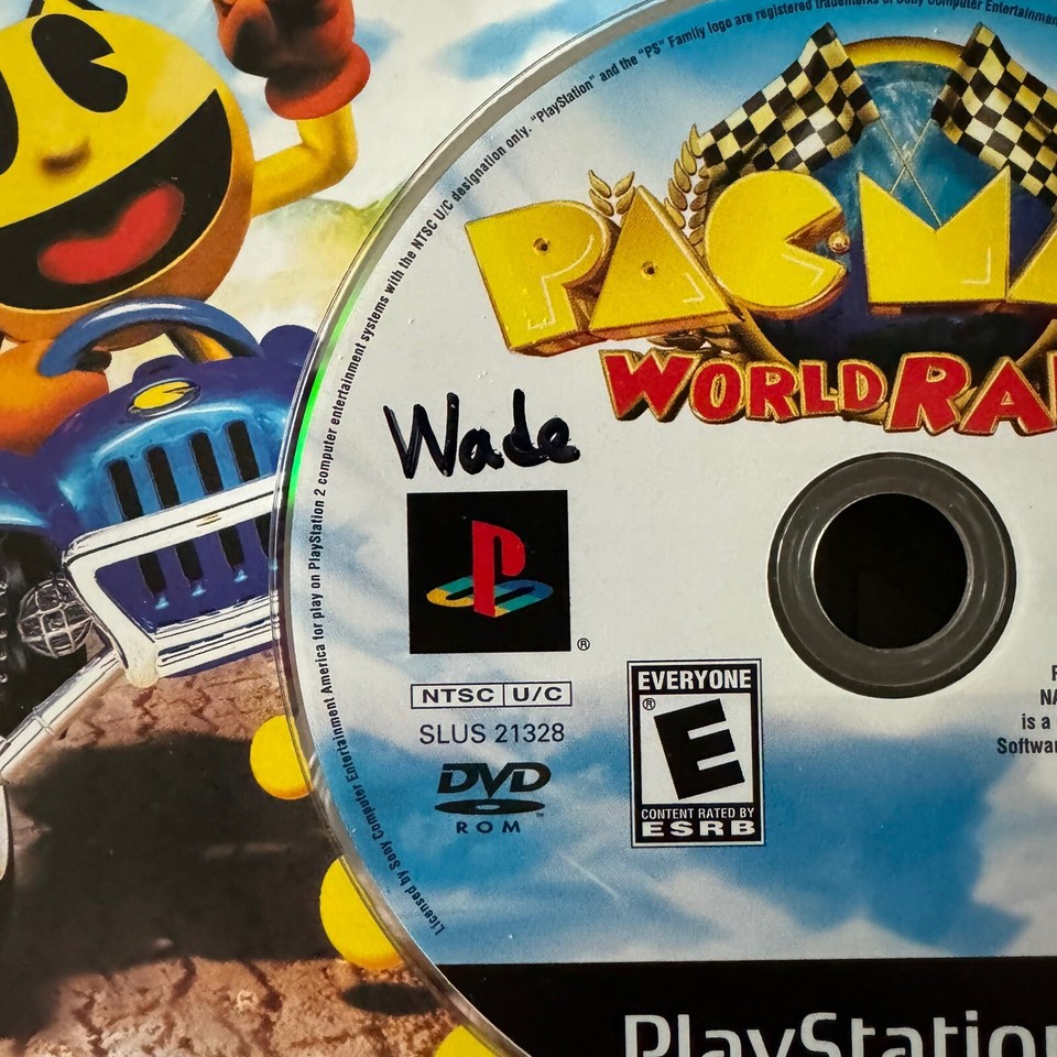 Pac Man World Rally PS2 Sony PlayStation 2 Game With Manual | eBay