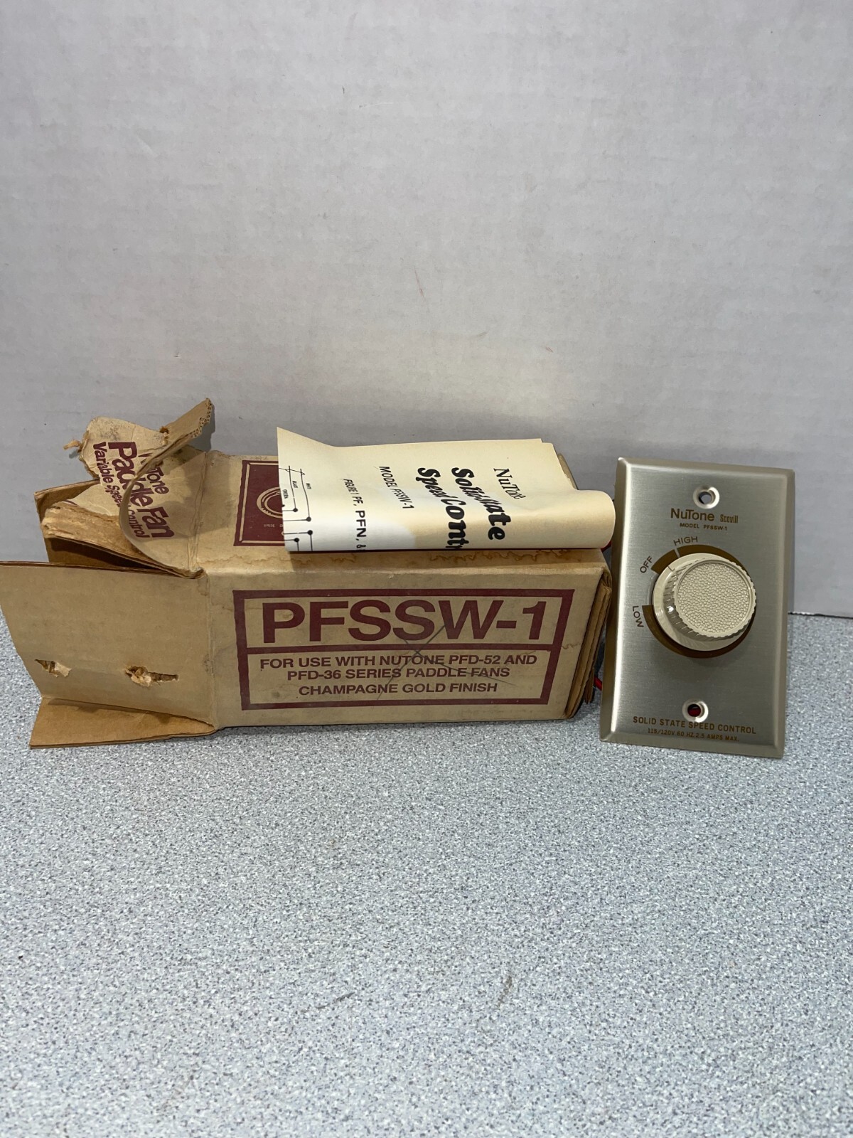 Nutone Paddle Fans