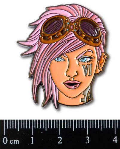 Vi League of Legends LoL Arcane Soft Enamel Pin Lapel Brooch Anime Game ...
