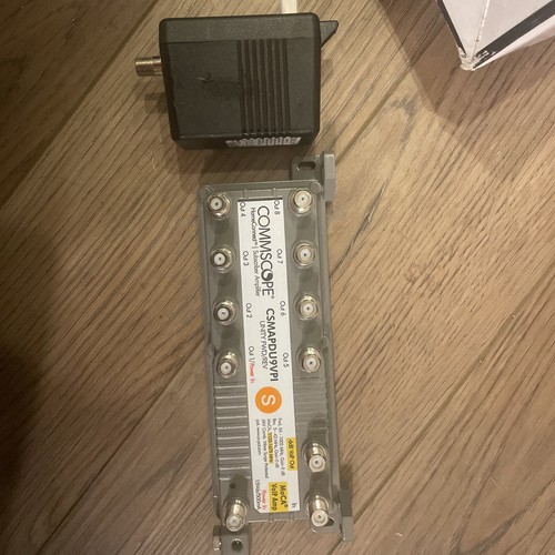 Commscope CSMAPDU9VPI Cable Amplifier 9 Port HomeConnect Passive VoIP ...