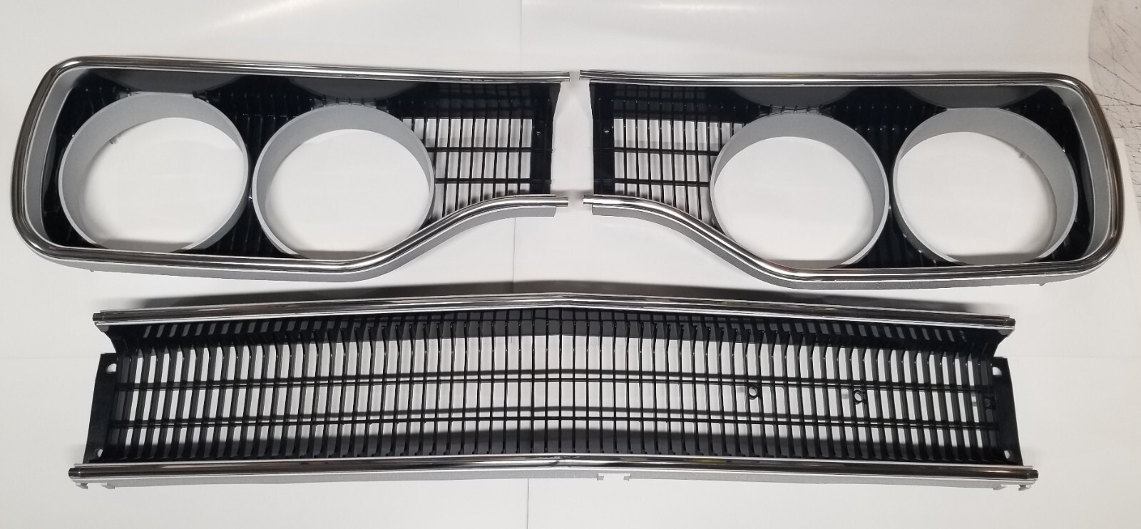 Fits 70 Plymouth Roadrunner Grille Bezels Trim 1970 Grill NEW | eBay