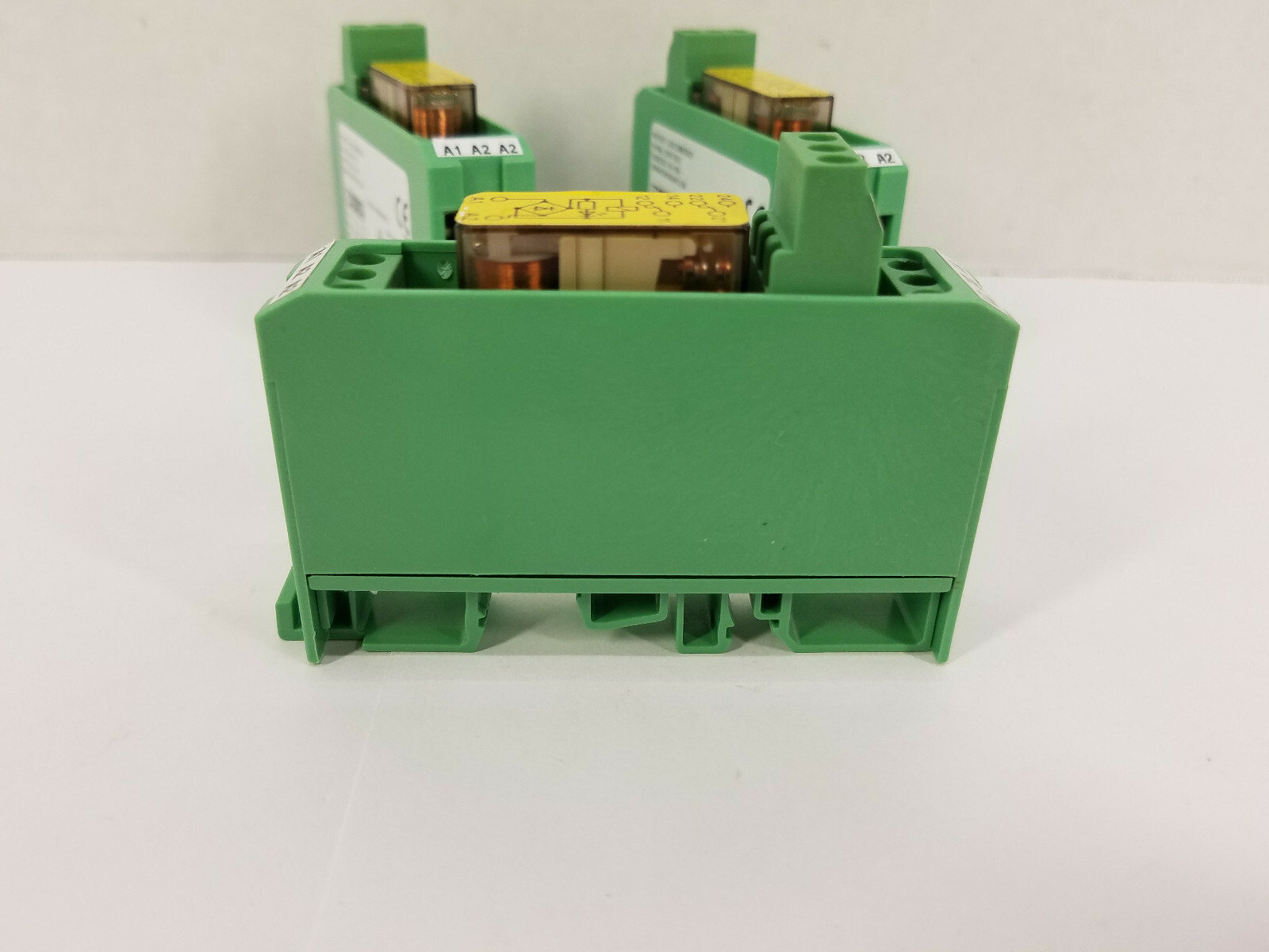(3) Phoenix Contact PSR-SCF-24UC/URM/2X21 (2981363) Safety Relay 24VDC ...
