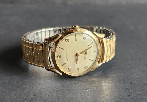 Vintage Hamilton Langdon 10k Rolled Gold Plate Men’s Watch Swiss | eBay