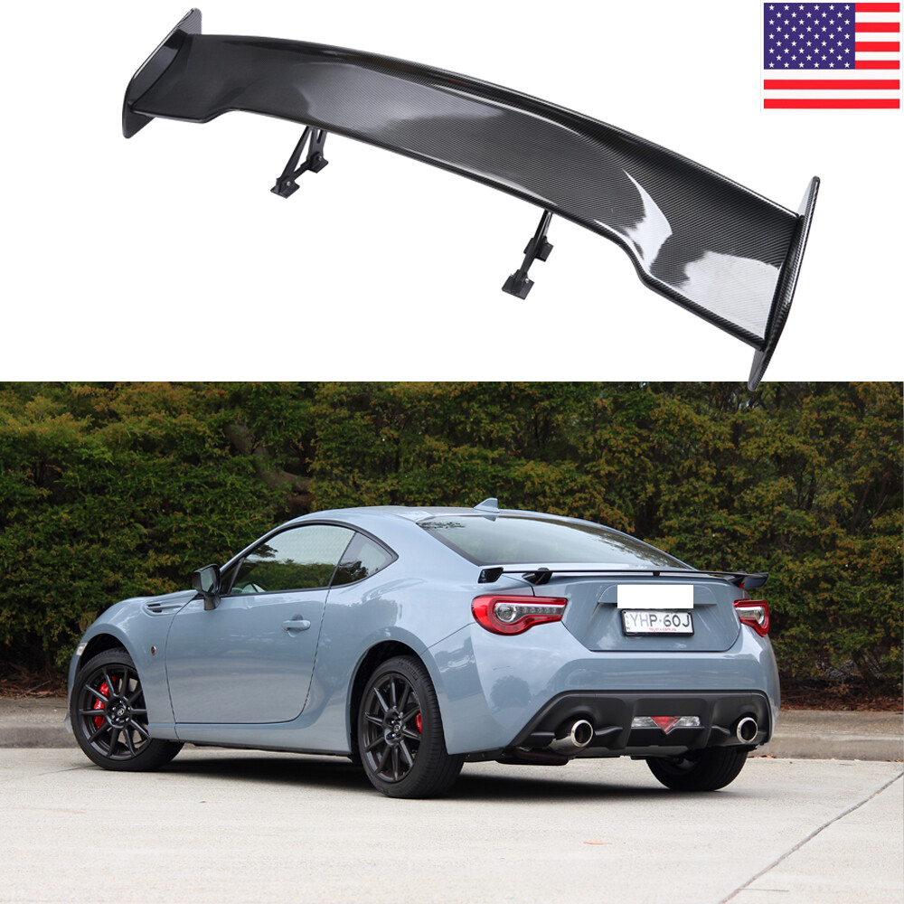 For TOYOTA 86 2017-2019 Adjustable 57" GT Style Tail Spoiler Wings ...