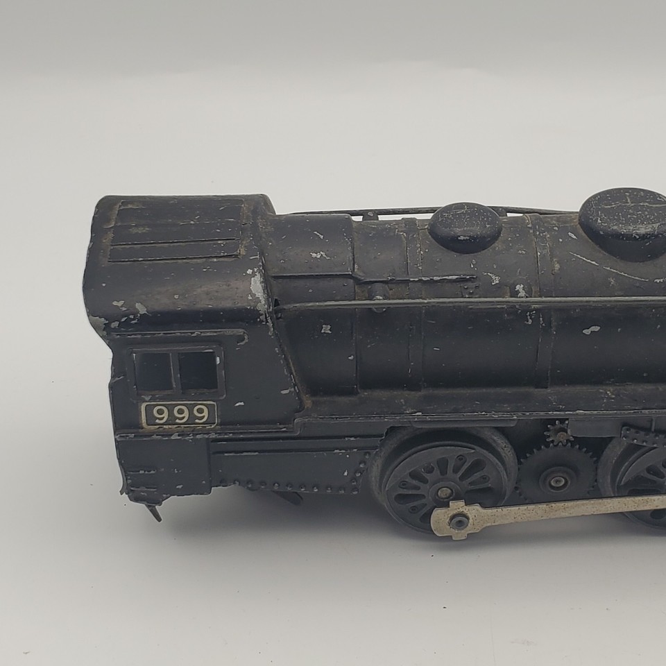 Marx 999 Die Cast Steam engine Locomotive O Gauge 2-4-2 Postwar. Not ...