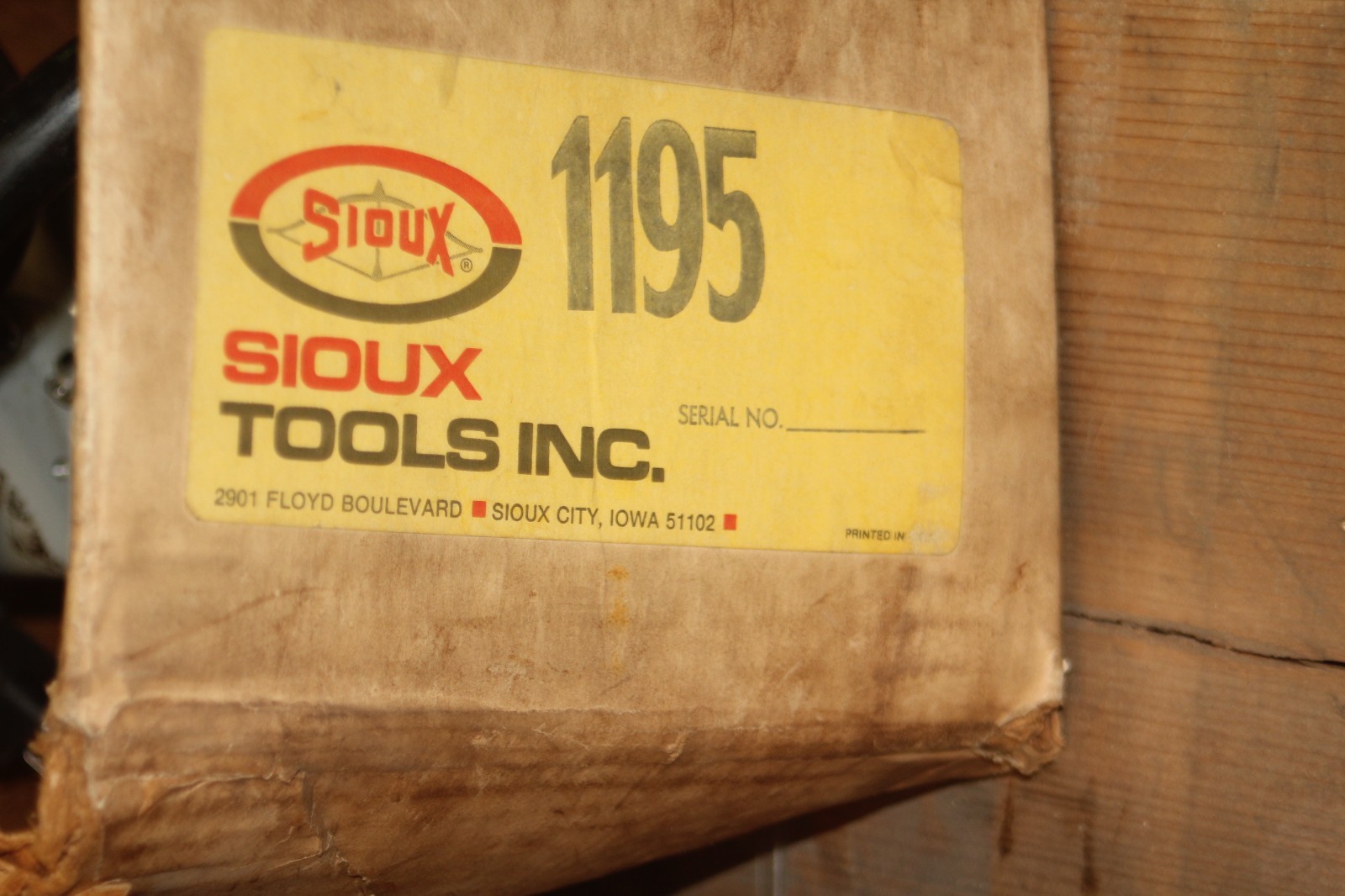 Sioux Tools Inc. 6" Grinder 1195 | eBay