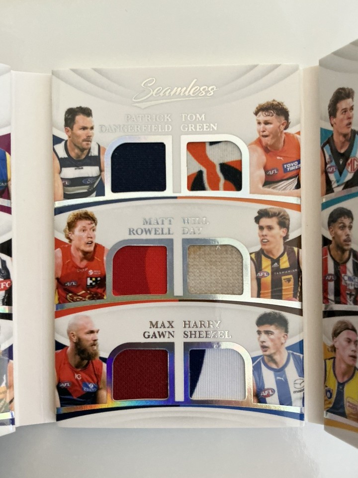 2025 Select Seamless MP1 MEGA PATCH BOOKLET #17 /30 AFL | eBay Australia