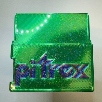 PiTrex Vectrex 3D Printed Cartridge Case with SD Card Slot [GREEN ...