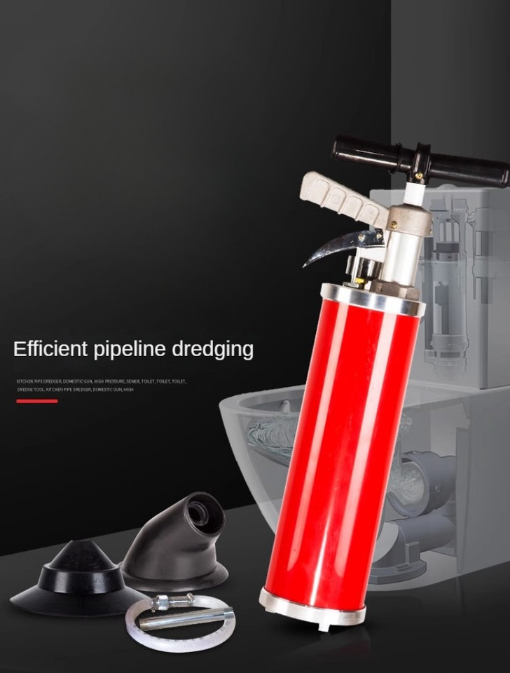 Pipe Unclogger High Pressure Kitchen Household Clogged Sewer Unclogging ...