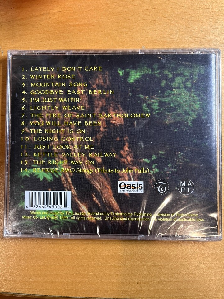 Tim Lawson The Right Way On CD BRAND NEW SEALED released in 1999 | eBay