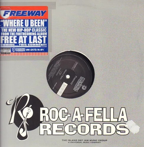 Freeway Where U Been Vinyl Single 12inch NEW OVP Roc-A-fella ...