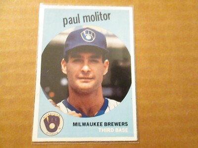1989 Baseball Cards Magazine Paul Molitor Milwaukee Brewers | eBay