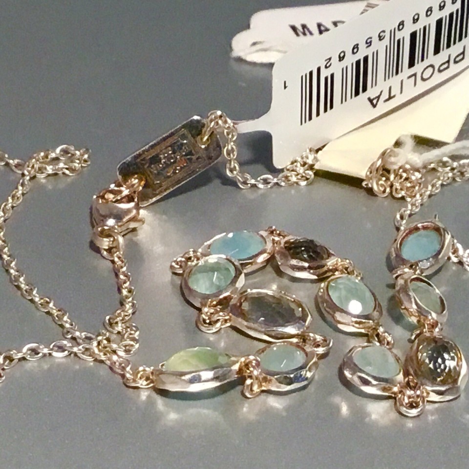 NWT IPPOLITA STERLING SILVER ROCK CANDY COLLECTION MIXED STONE NECKLACE ...