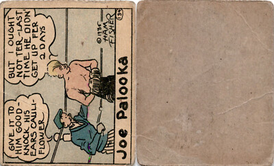 R27 Strip Card, Cartoon Comics, 1935, #134 Joe Palooka, Boxing | eBay