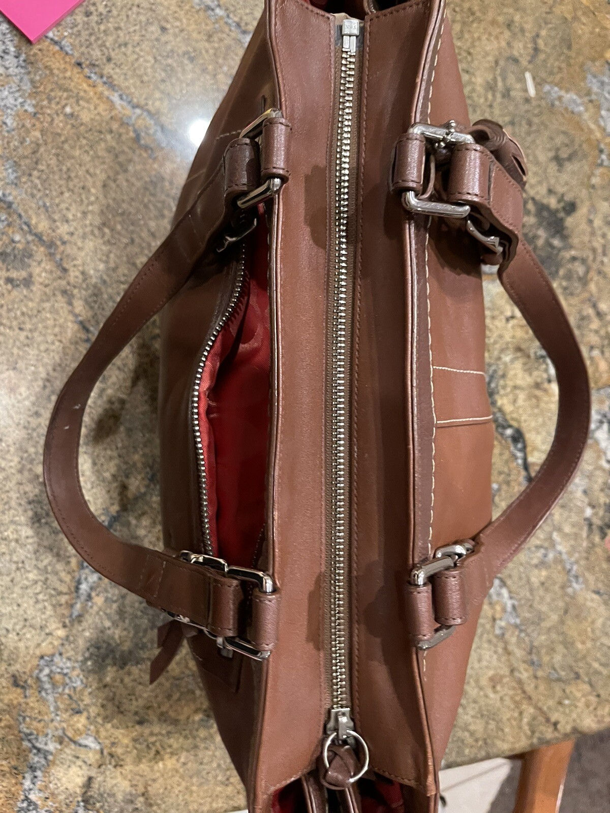 Coach Tote Bag Retired Legacy Carryall Leather Brown H05S-5138 Rare | eBay