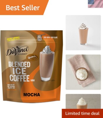 Decadent Mocha Frappe Mix in 3lb Pack - Perfect for Smoothies & Coffee ...