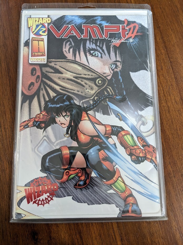 Vamp 1/2 Wizard Red Foil Variant Limited Edition Comic with CoA | eBay
