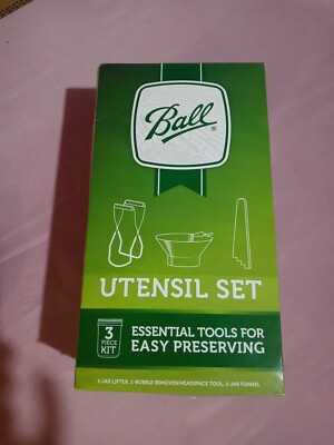 Ball 3-Pc Utensil Set Essential Tools For Easy Canning & Preserving | eBay