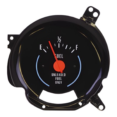 Fuel Gauge With Fire Orange Needle Without Tachometer Chevy C10 1976 ...